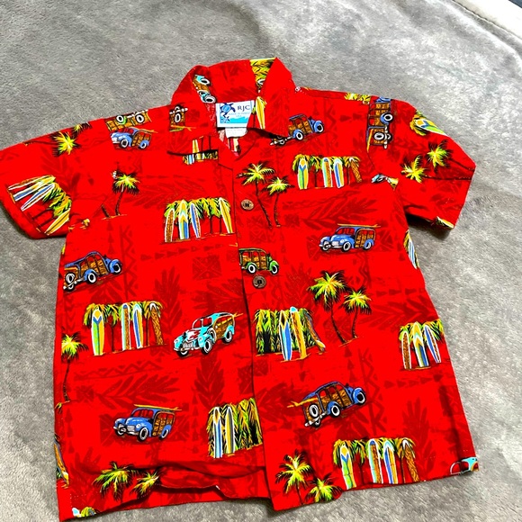Robert J.Clancey | Shirts & Tops | Authentic Kids Rjc Hawaiian 4t Shirt ...